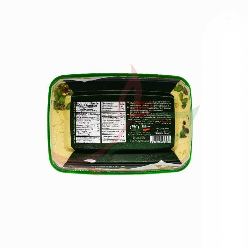 Halva, halawe, halava, shamia with pistachio - buy online at Alepmarket.fr